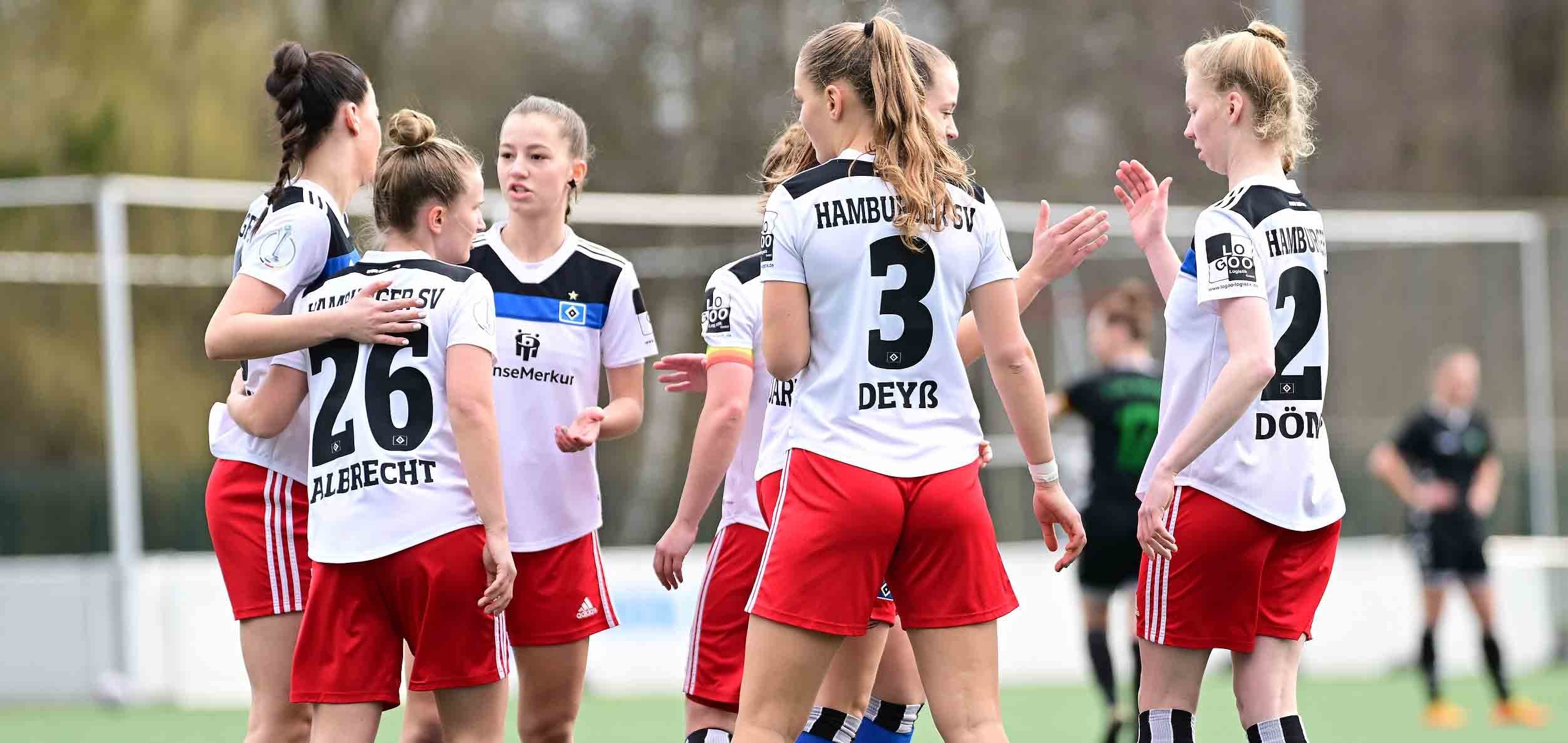 HSV-Frauen besiegen Hannover 96 mit 4:0 | HSV e.V.