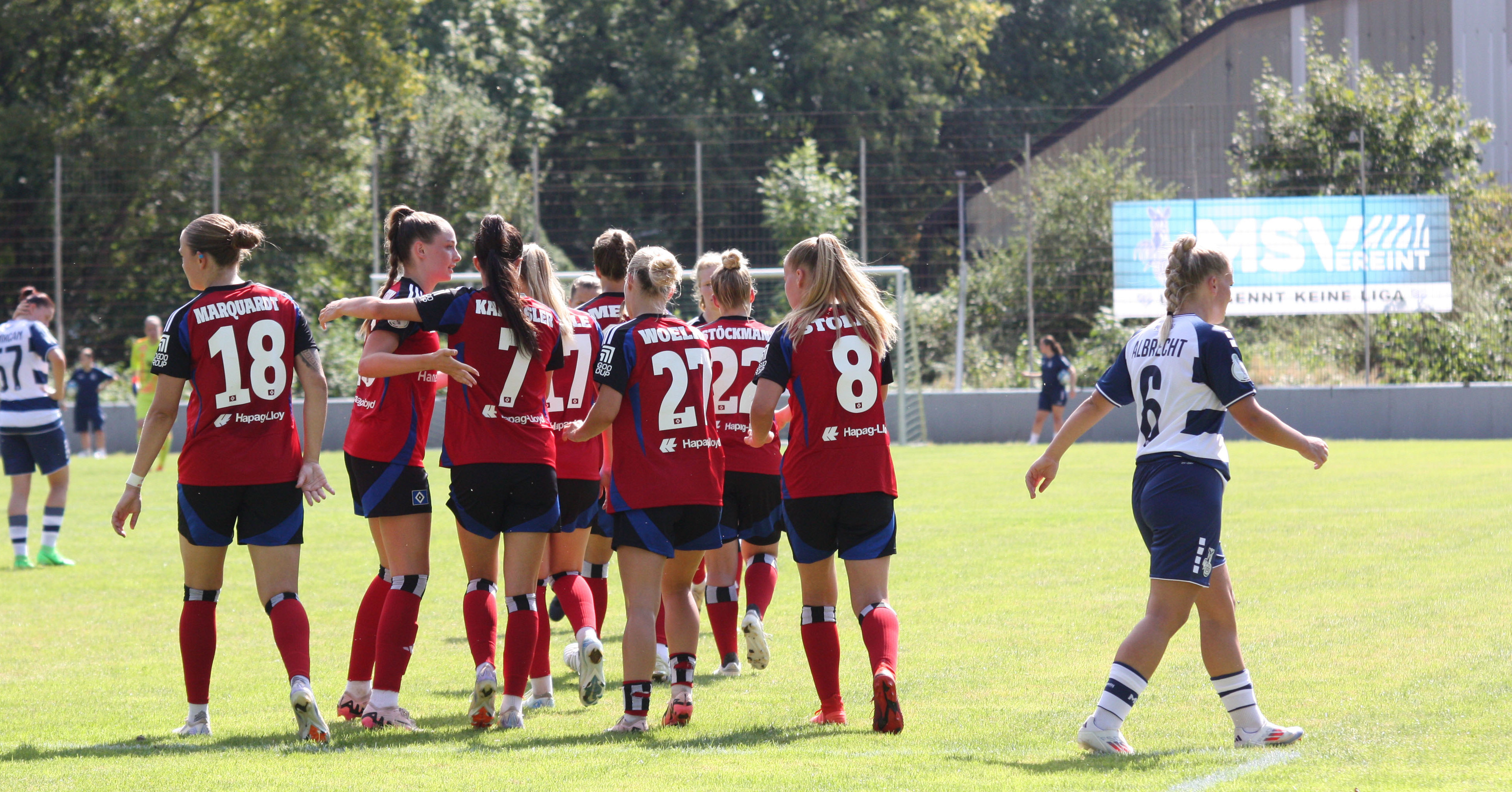 HSV-Frauen mit Kantersieg im DFB-Pokal | HSV e.V.