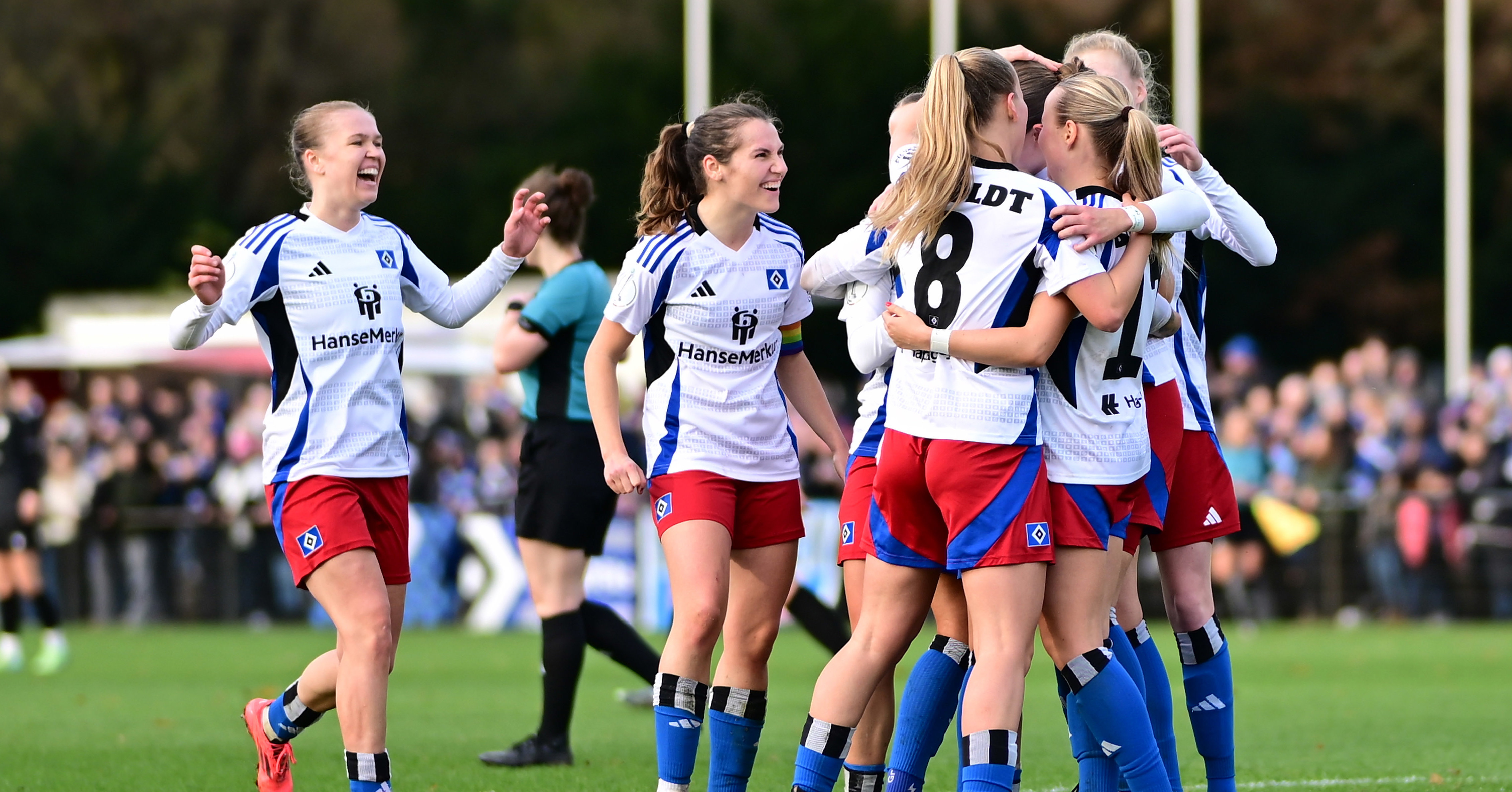 HSV-Frauen ziehen ins Pokal-Viertelfinale ein | HSV e.V.