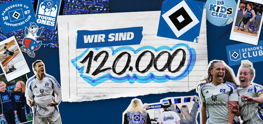Nächster Meilenstein: HSV feiert 120.000 Mitglieder | HSV e.V.